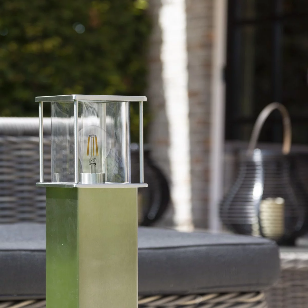 Gartenlampe Astro 1 Silber - Moderne KS Außenleuchte| Nostalux.de